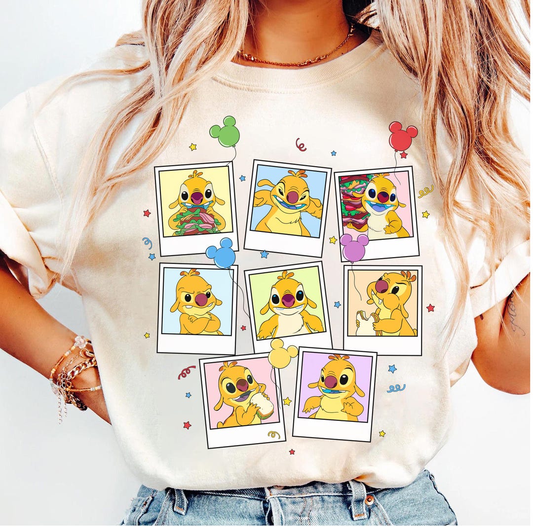 Reuben’s Sandwich Emotions Polaroid Tee, Disney Lilo & Stitch Reuben ...