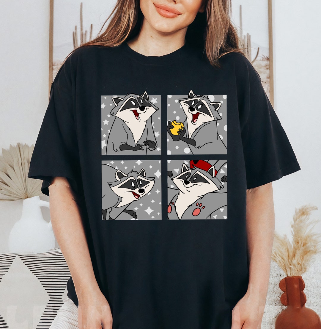 Disney Pocahontas Cute Meeko Portrait Boxes Shirt, Disney Meeko Shirt ...
