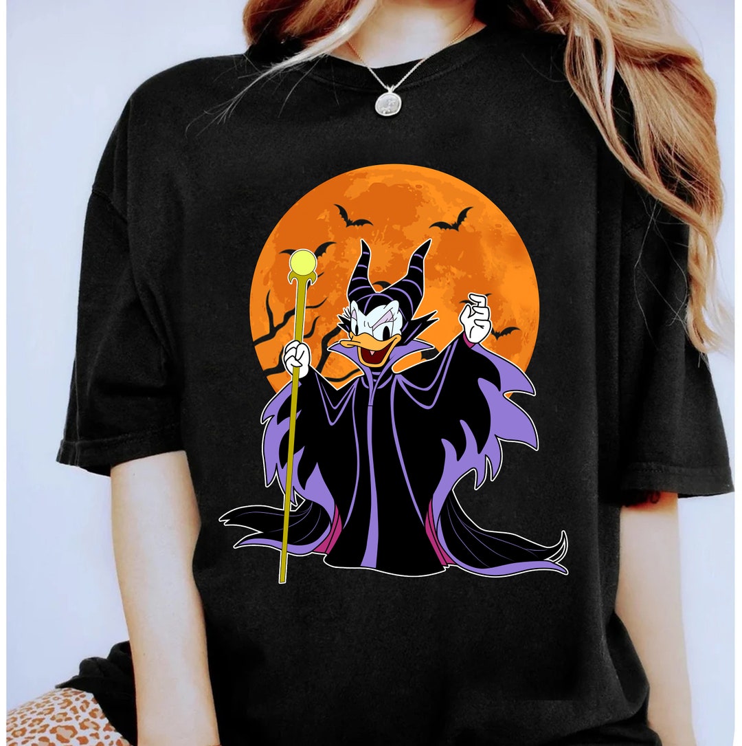 Disney Daisy Vampire Daisy Duck Witch Halloween Shirt, Disneyland ...