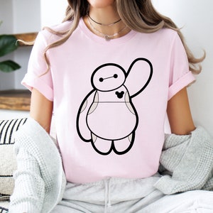 Disney Big Hero 6 Baymax Costume Halloween Shirt, Disney Baymax Big ...