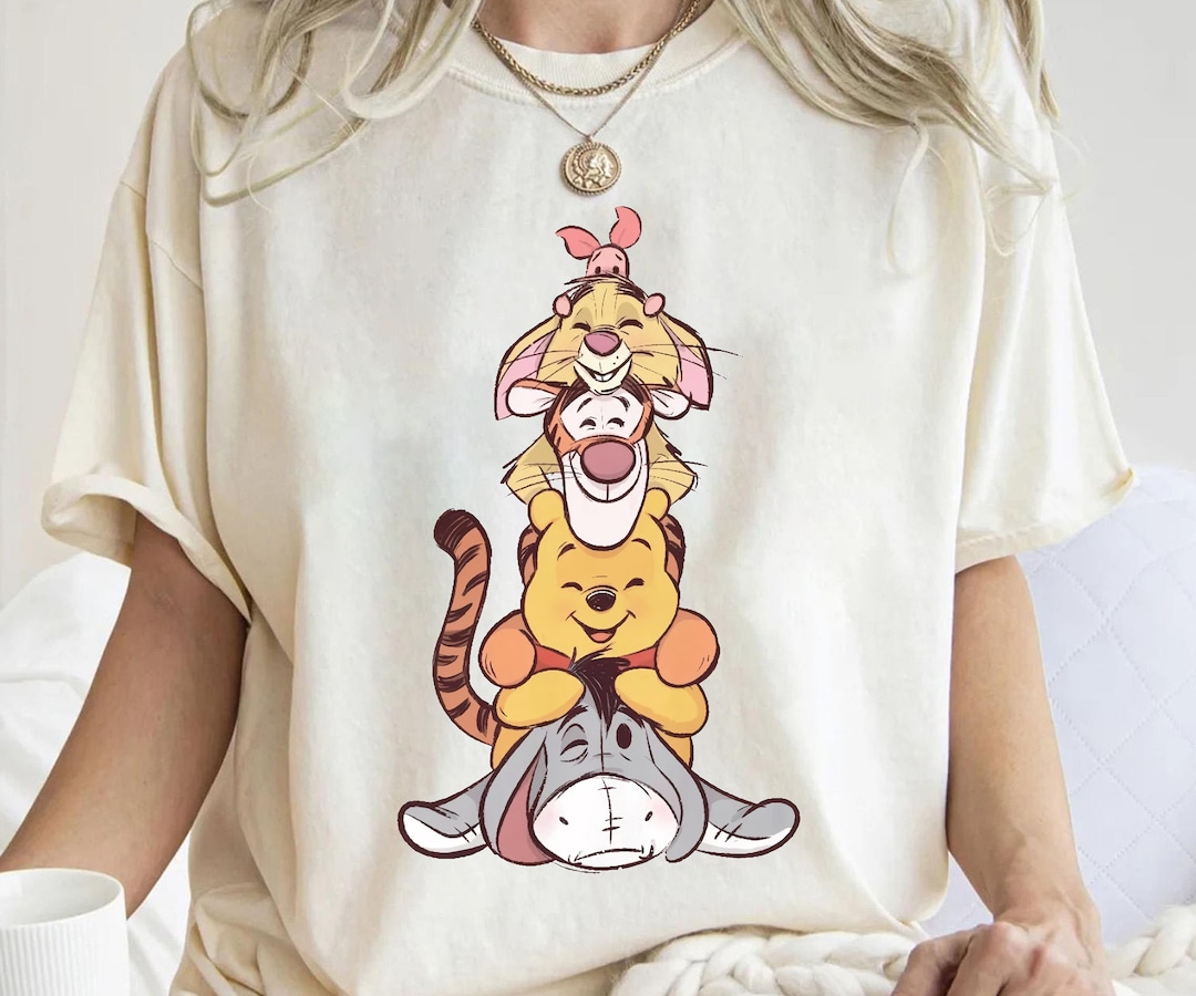 Retro Disney Winnie the Pooh Shirt, the Pooh and Friends Shirt, Poo ...