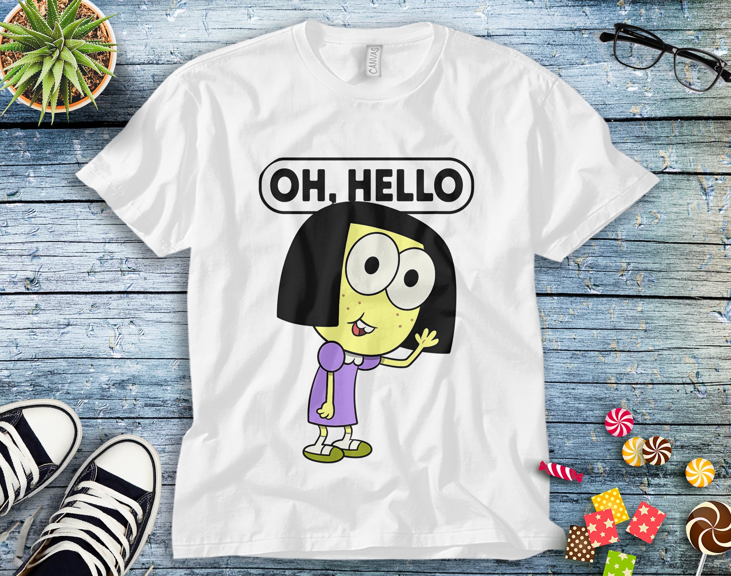 Disney Big City Greens Tilly Oh Hello Graphic Unisex Tee - Etsy