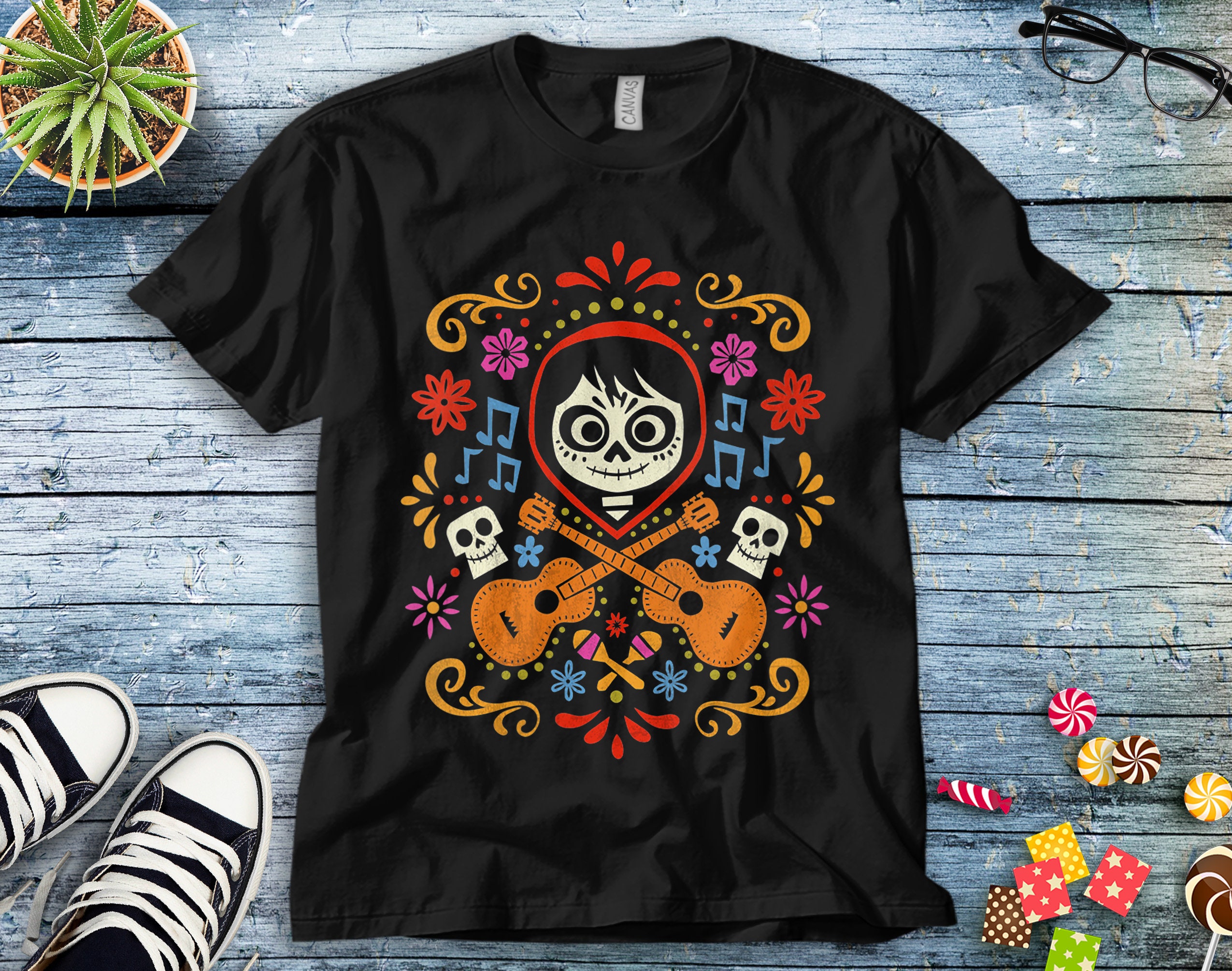 Disney Coco Musical Miguel T-shirt Unisex Tee Adult T-shirt - Etsy