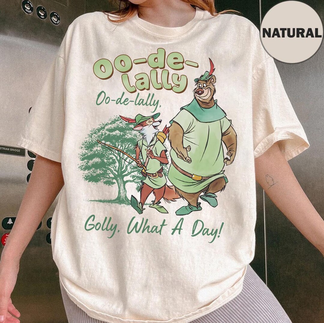 Vintage Disney Robin Hood Oo De Lally Golly What A Day T-shirt, Disney ...