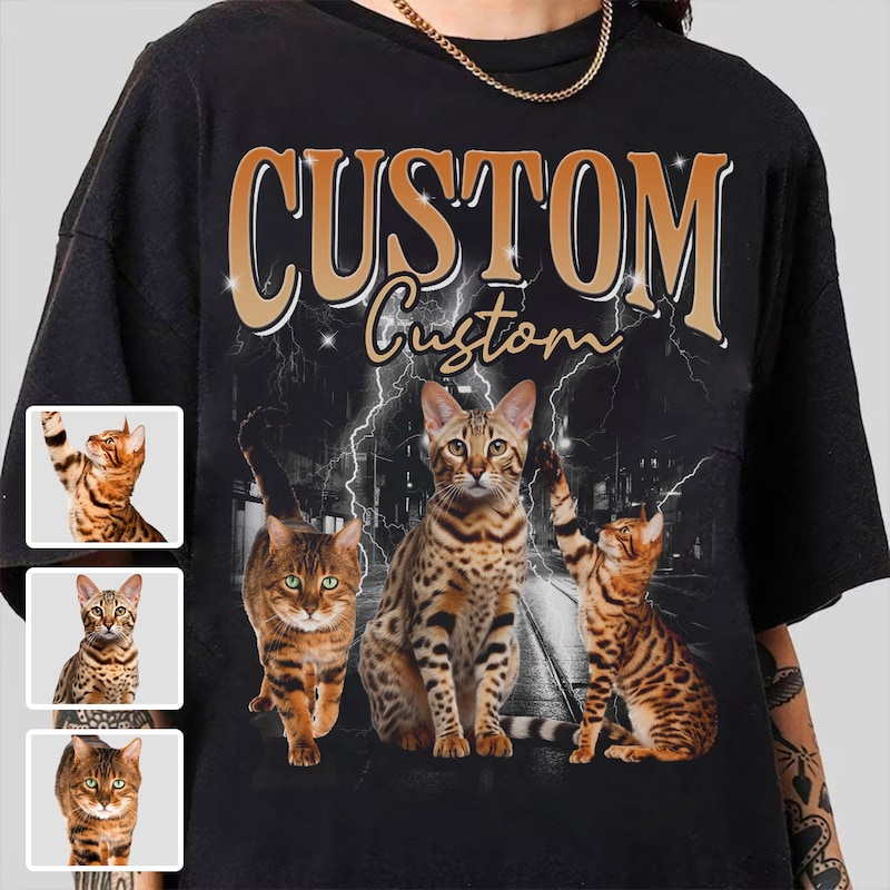 Custom Cat Shirt - Etsy