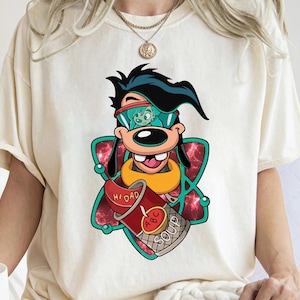 Retro 90s Max Goof and Roxanne Hi Dad Soup Shirt, Disney A Goofy Movie ...