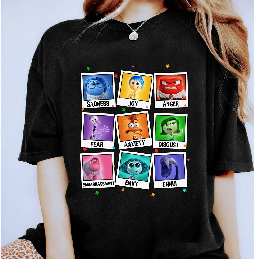 Camisa con fotos de 2 imágenes de Inside Out de Disney y Pixar ...