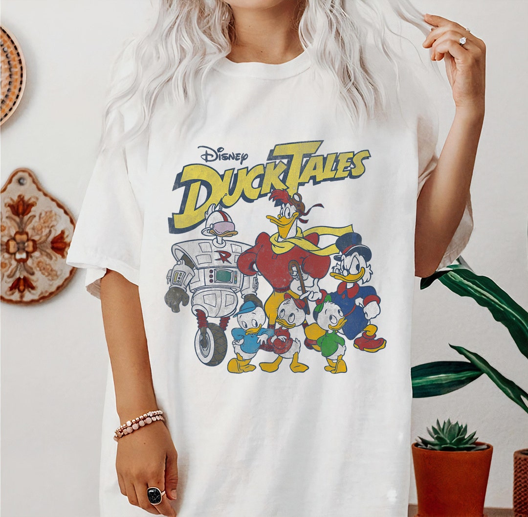 Disney Ducktales Friends Group Graphic Shirt, Ducktakes Shirt ...