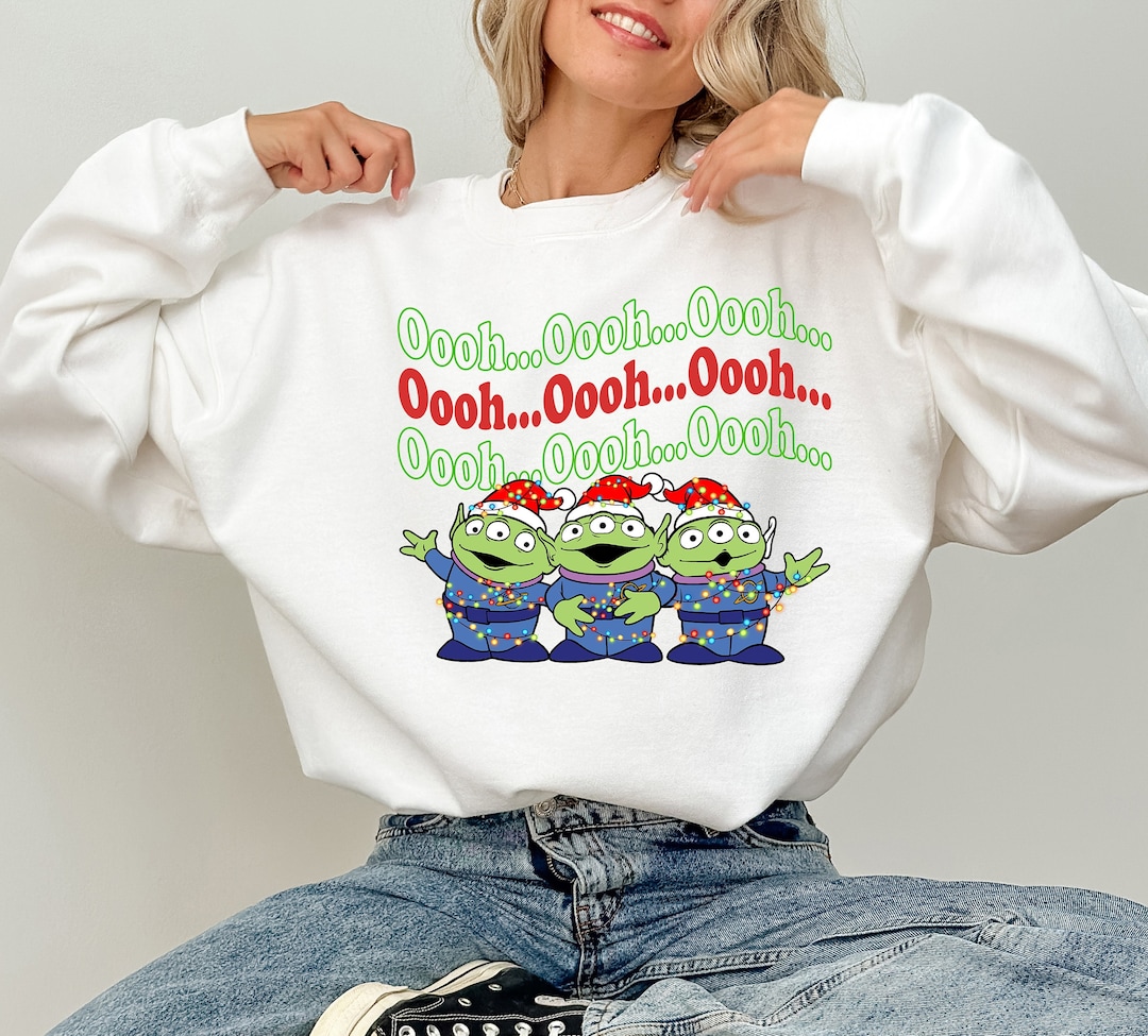 Disney Toy Story Aliens Oooh Oooh Oooh Christmas Shirt, Santa Aliens ...