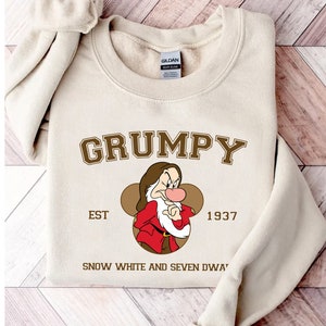 Disney Snow White and Seven Dwarfs Est 1937 Shirt, Evil Queen, Grumpy ...