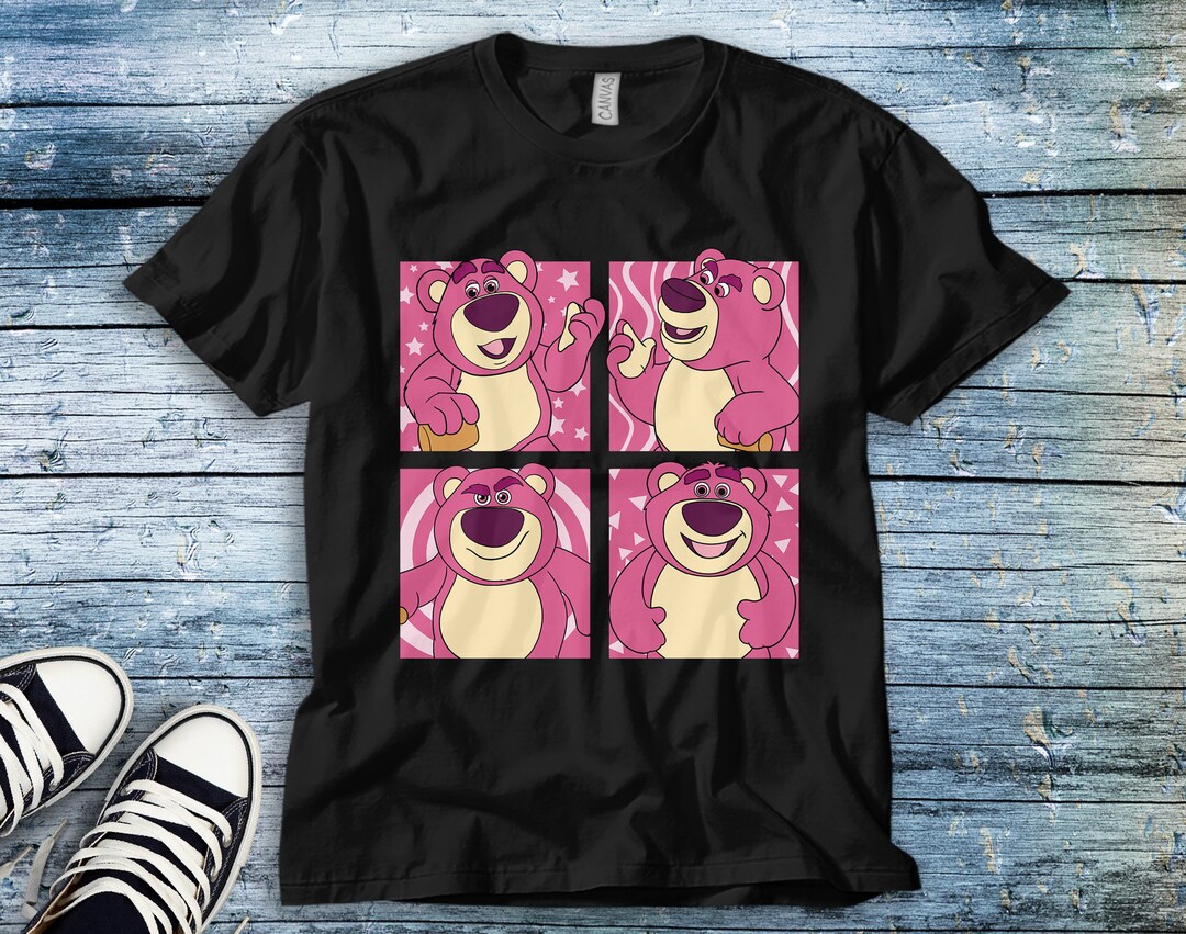 Disney Toy Story Lotso Portrait Boxes Shirt Disney Lotso - Etsy