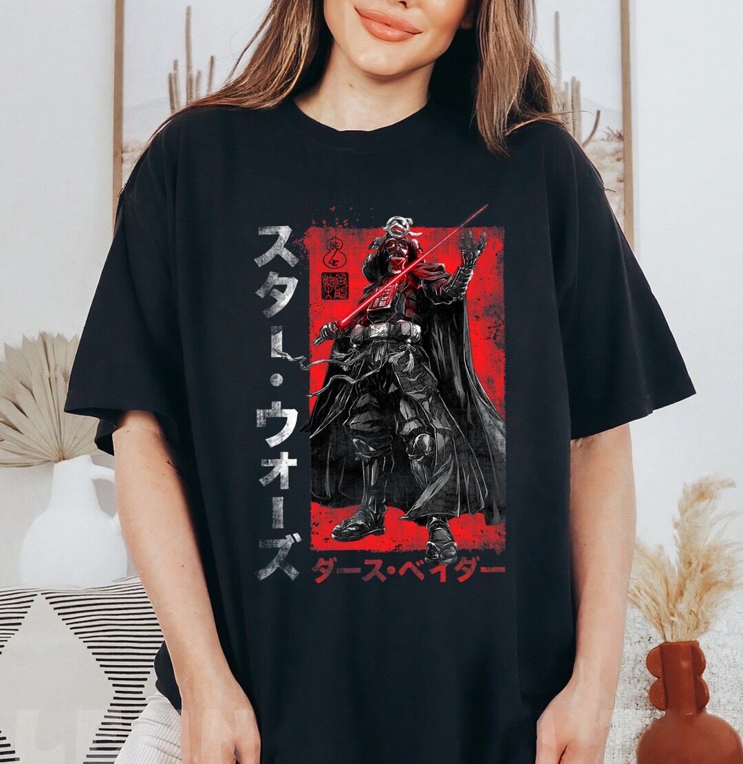 Star Wars Visions Samurai Vader Reach T-shirt Darth Vader - Etsy