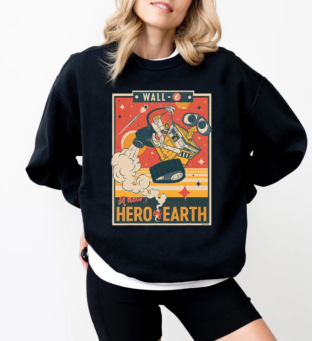 Disney and Pixar’s Wall-e A New Hero of Earth T-shirt, Disneyland ...