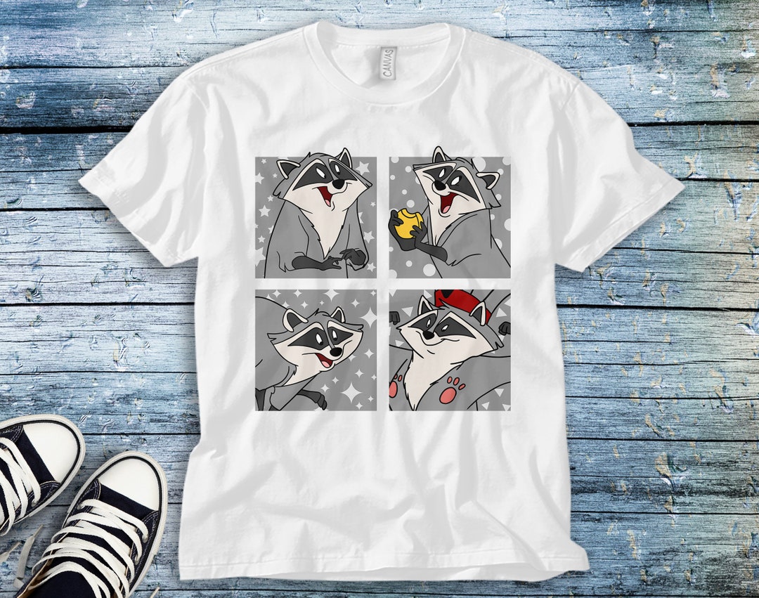 Disney Pocahontas Cute Meeko Portrait Boxes Shirt Disney - Etsy