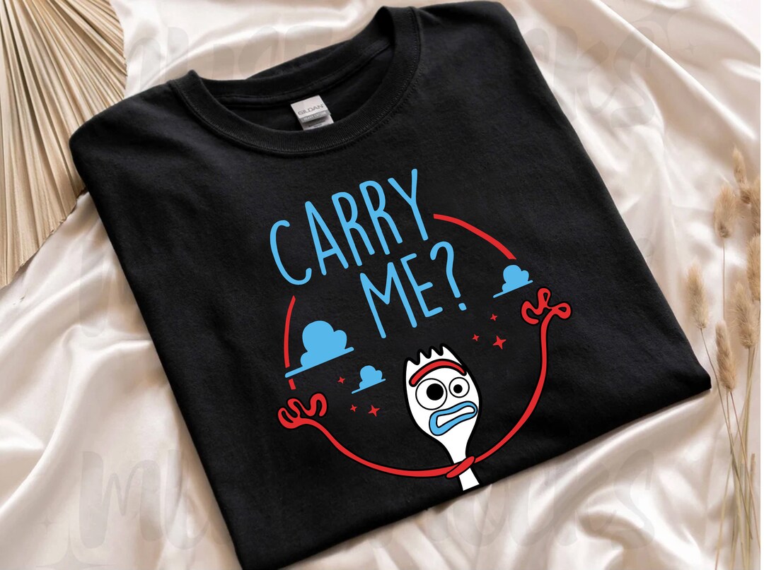 Disney Toy Story 4 Forky Carry Me T-shirt, Disney Disneyland Family ...