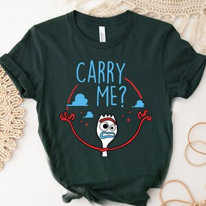 Disney Toy Story 4 Forky Carry Me T-shirt, Disney Disneyland Family ...