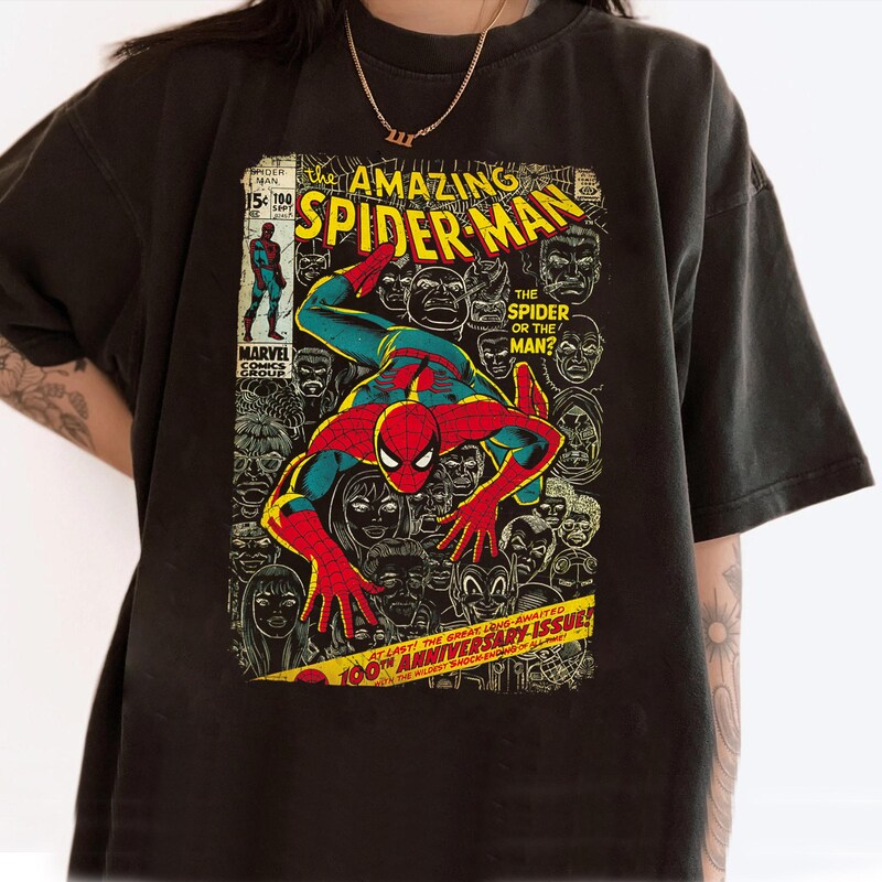 Spider Man T Shirt - Etsy