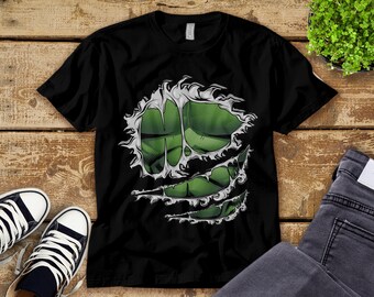 Hulk Ripped Shirt | Etsy