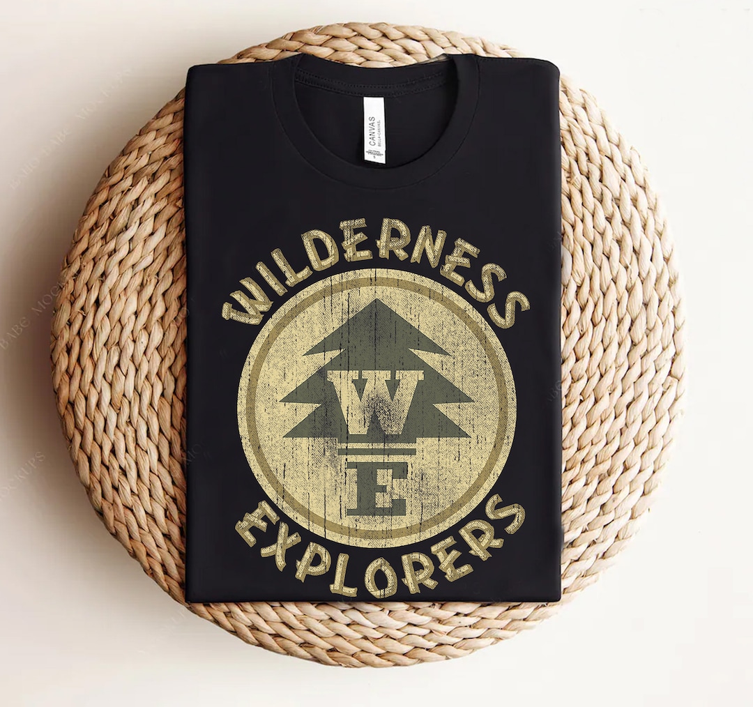 Disney Pixar up Wilderness Explorer Badge Patch T-shirt, Disneyland ...