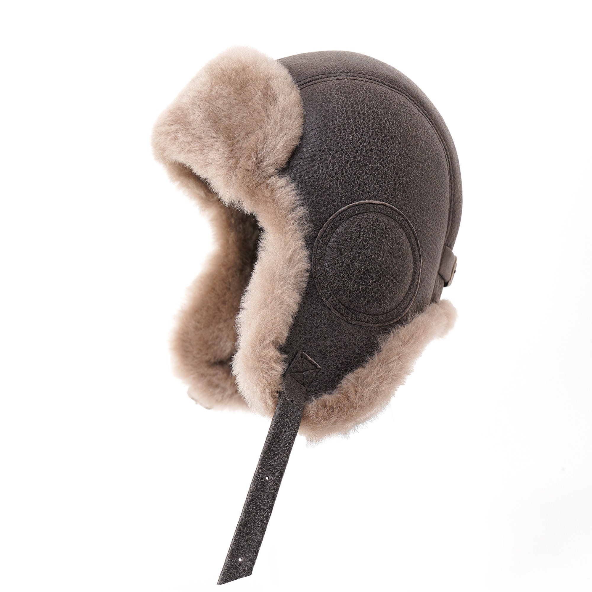 S & A, M's Lr S S Ar Rn Ua Fur Hat (X-L, B) : C C $27.25 kmhp.in