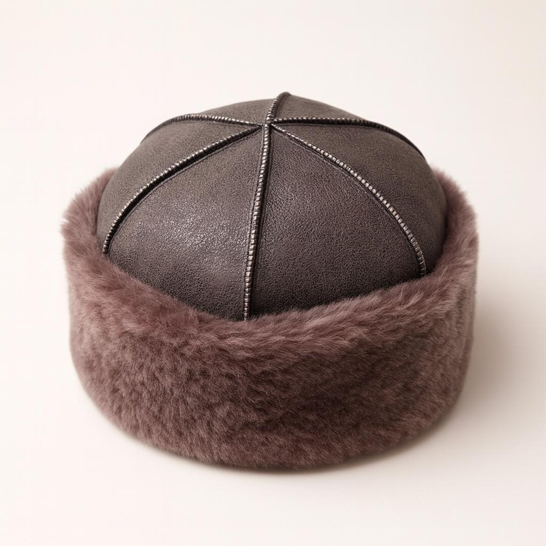 Shearling Bucket Hat Beanie Soft Fur Russian Winter Cap - Etsy
