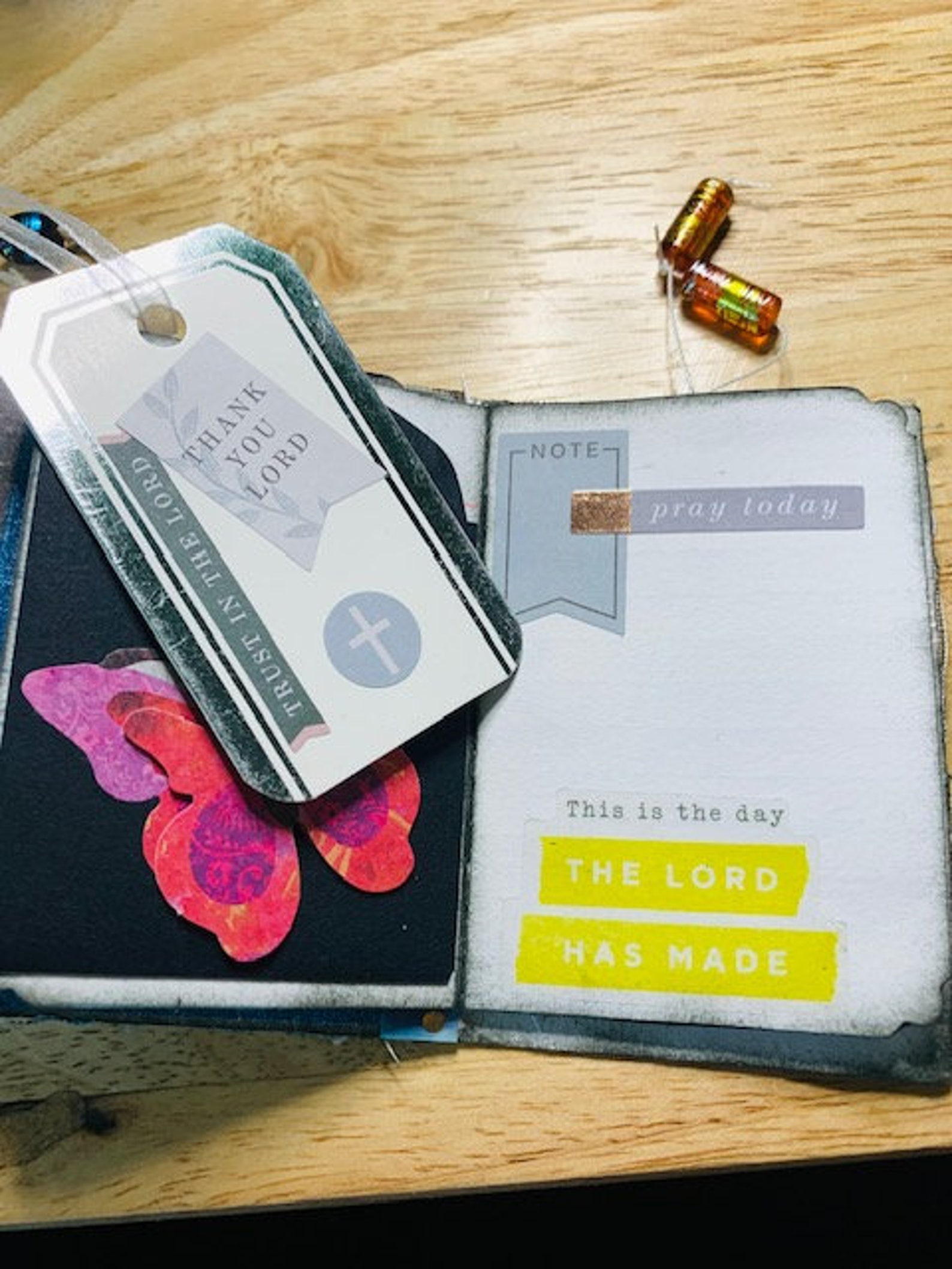 BUTTERFLIES, Prayer Junk Journal, - Etsy