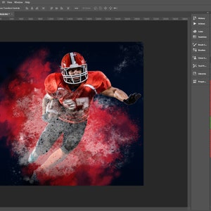Sports Background Template: Smoke & Dust Effects (PSD) - Etsy