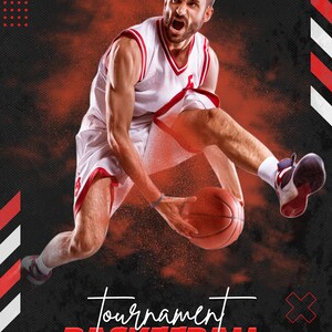 Sports Poster Template Keep Your Basketball Memories - Etsy