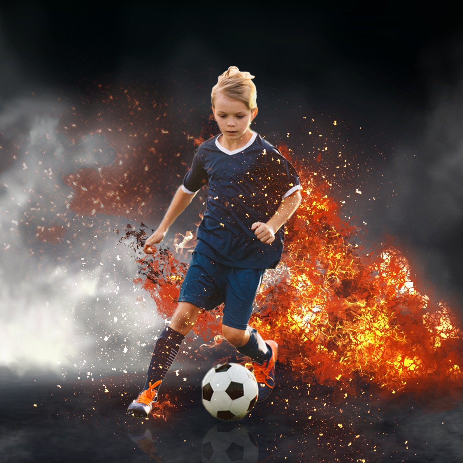 Sports Background Template: Smoke & Dust Effects (PSD) - Etsy