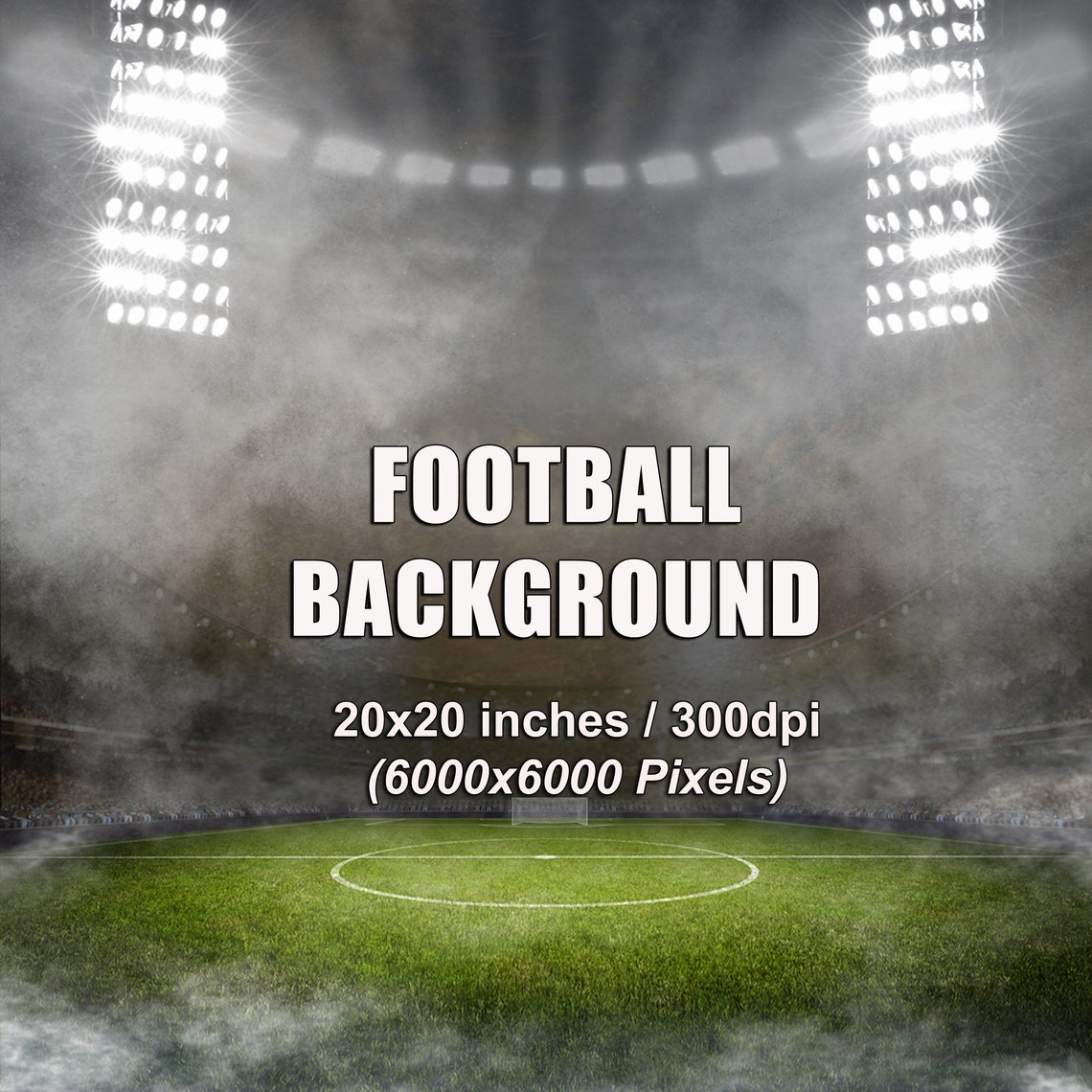 Sports Poster Template Football Digital Backgrounds Football Backdrop ...