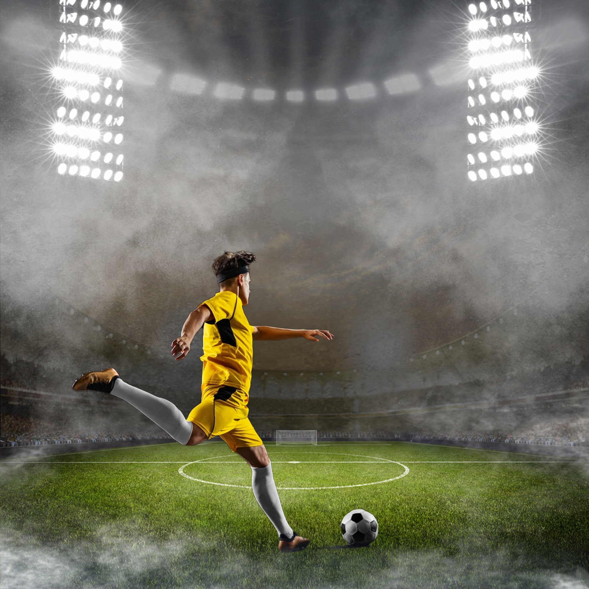 Sports Poster Template Football Digital Backgrounds Football Backdrop ...