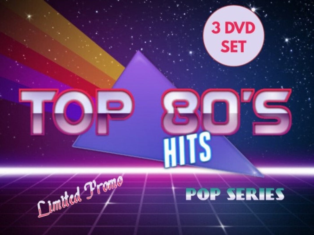 80's Pop Music Videos - 3 Dvd's - 150 Hits - Etsy