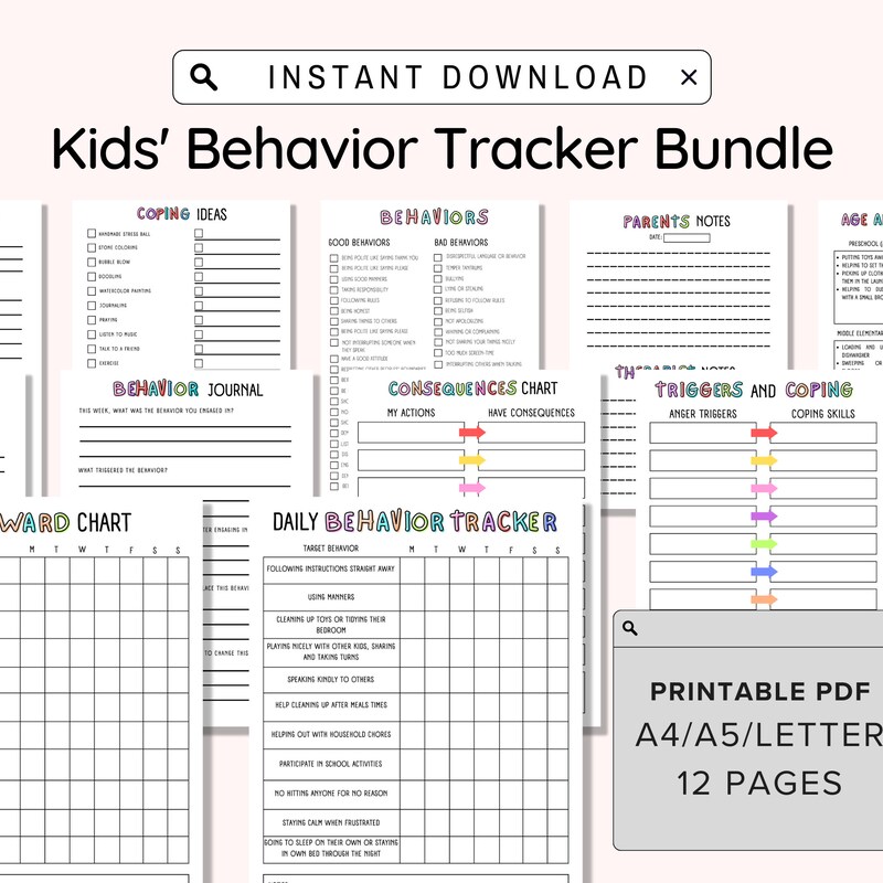 Adhd Reward Chart - Etsy