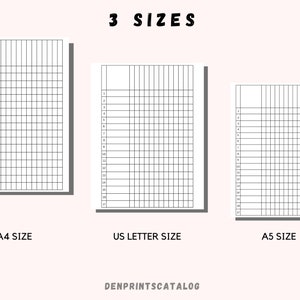 Printable Blank Tracking,class Record, Teacher Gradebook Template ...