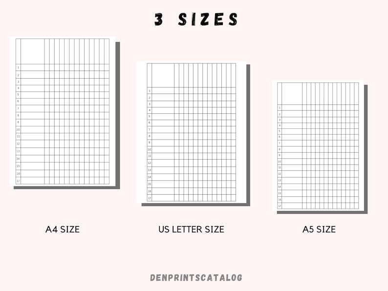 Printable Blank Tracking,class Record, Teacher Gradebook Template ...