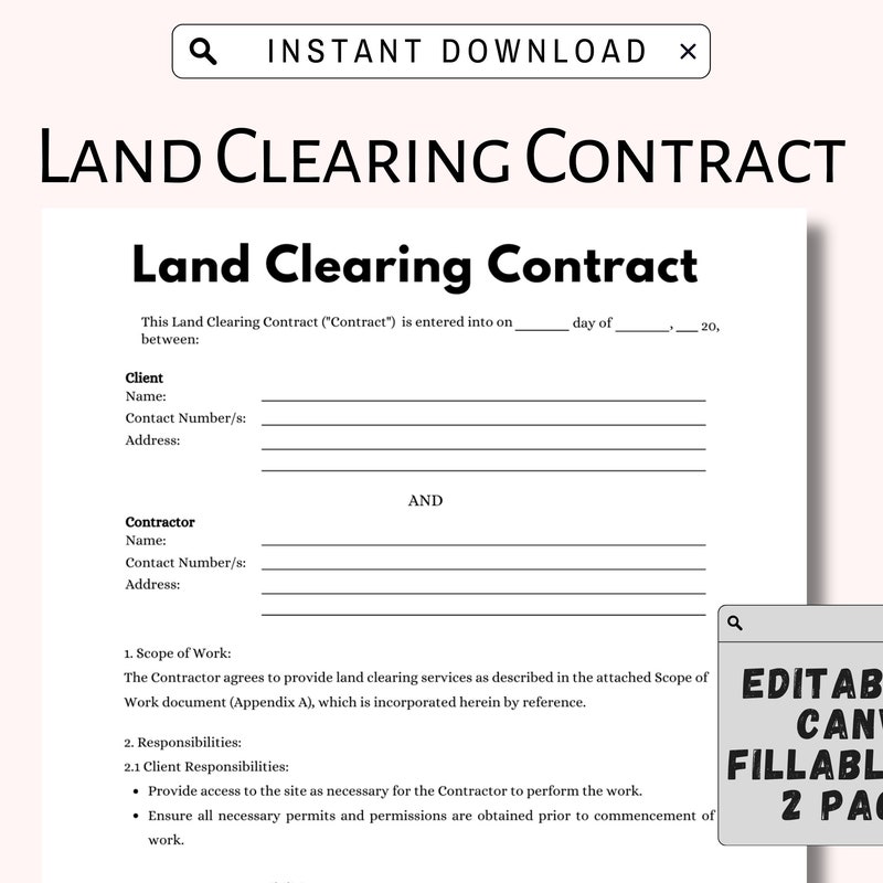Home and Land Clearing - Etsy
