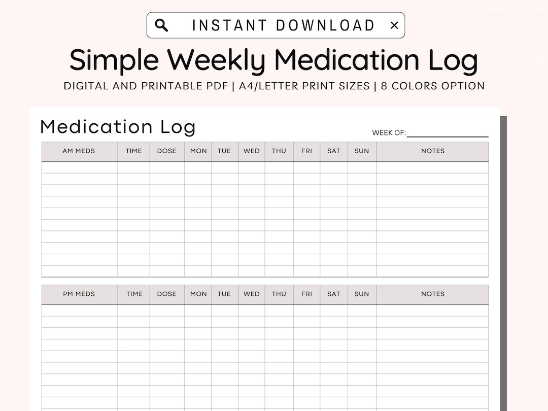 Medication Tracker Planner Printable Medication Track - vrogue.co Medication Tracker Planner Printable Medication Track - vrogue.co