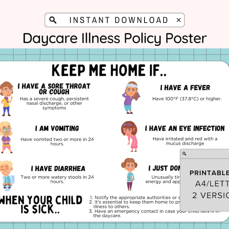 Keep Me Home If Sick - Etsy