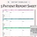 5 Patient Report Sheet Nursing Med Surg Report Sheet Nurse Brain Sheet ...
