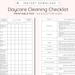 Daycare Cleaning Checklist Printable, Keep A Nice & Tidy Child Care ...