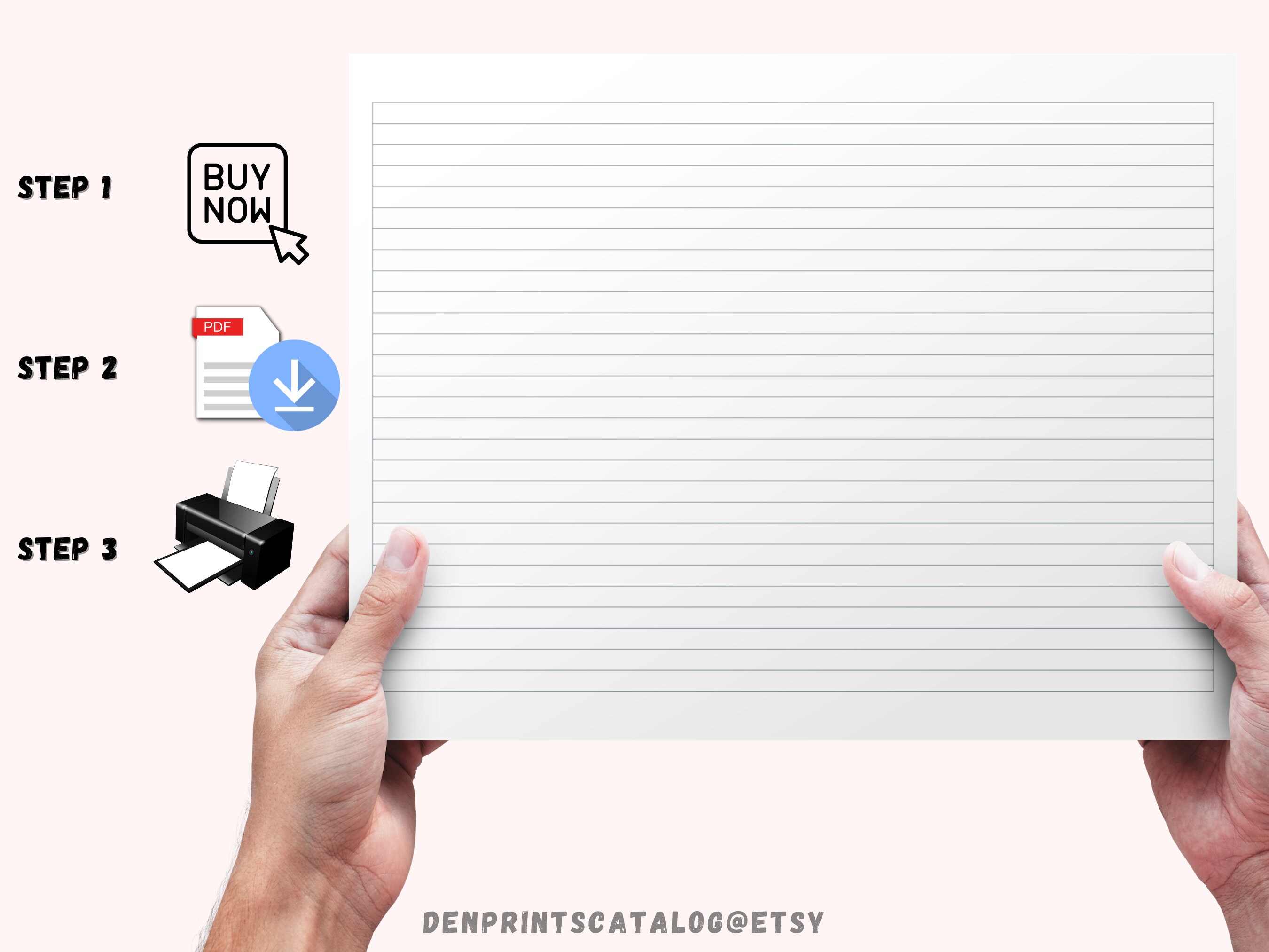 Printable Blank Columns Charts With Header One, Two, Three, Four, Five ...