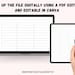 3 Blank Columns Chart Text Input Print and Write Printable Digital ...