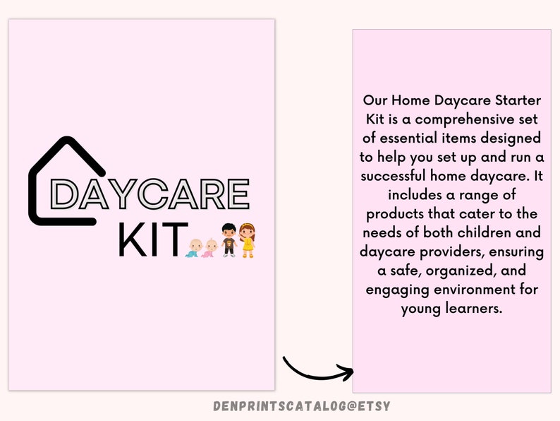 Home Daycare Starter Kit Parent Handbook Childcare - Etsy