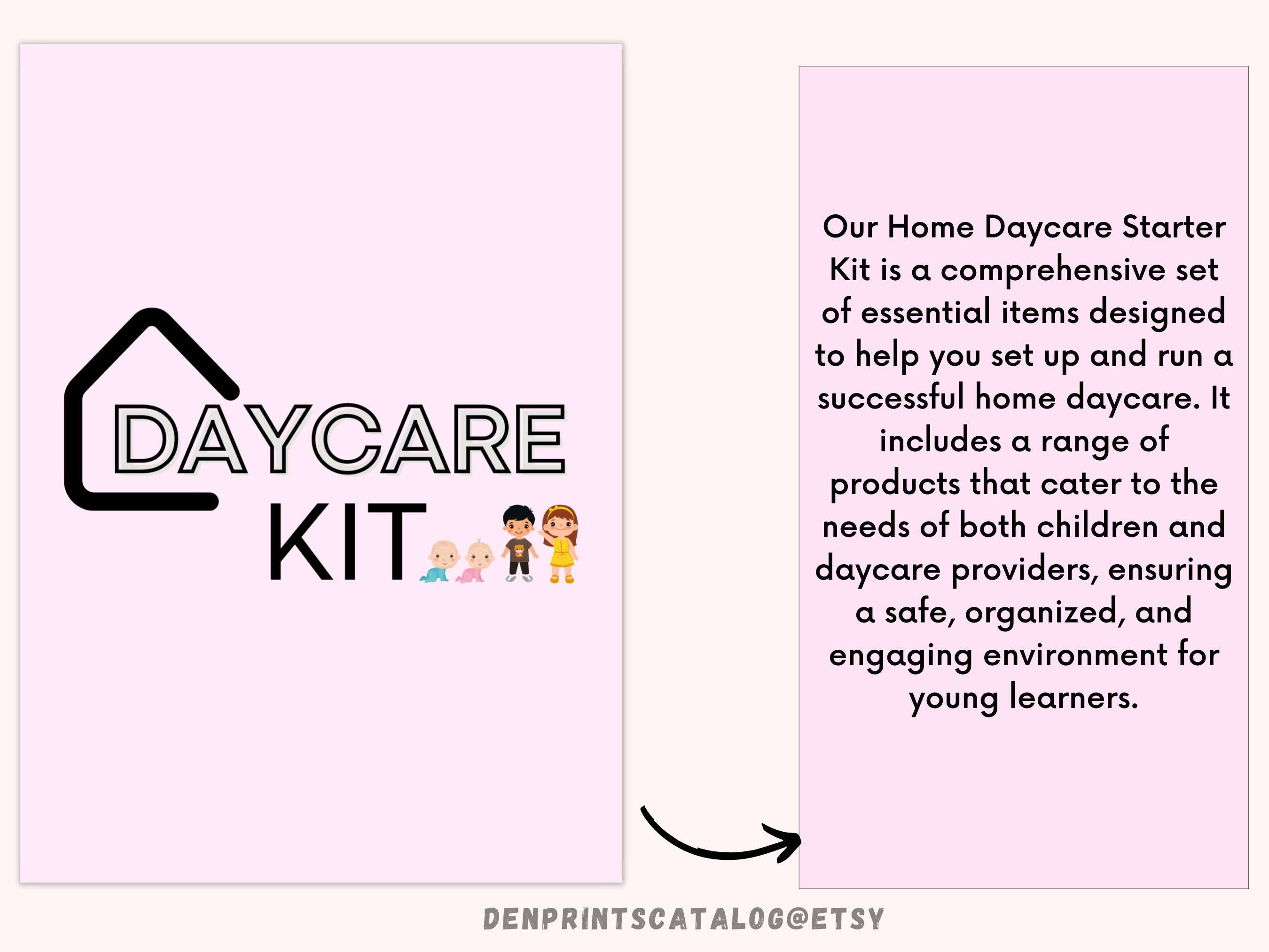 Home Daycare Starter Kit Parent Handbook Childcare - Etsy