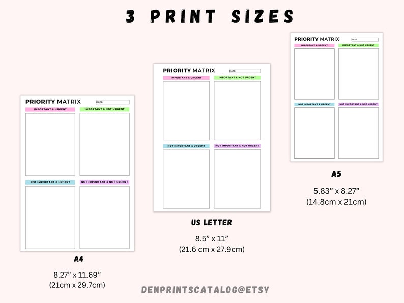 Brain Dump Template BUNDLE Printable, to Do List Editable, ADHD Daily ...