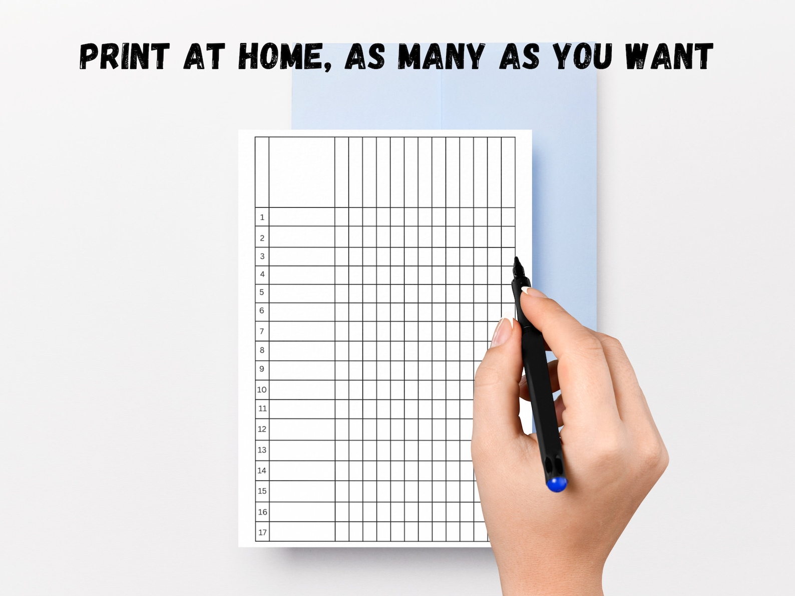 Printable Blank Tracking,class Record, Teacher Gradebook Template ...