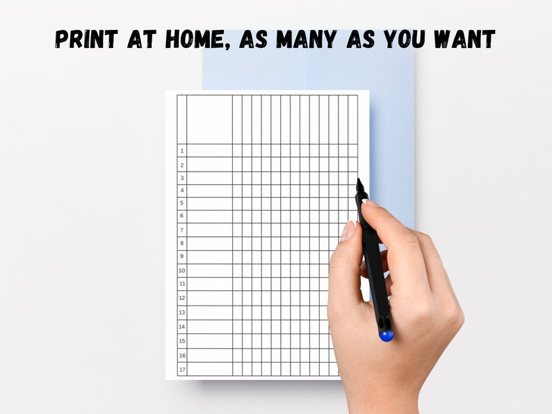 Printable Blank Tracking,class Record, Teacher Gradebook Template ...