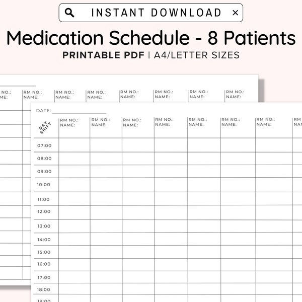 Nurse to Do List Digital - Etsy