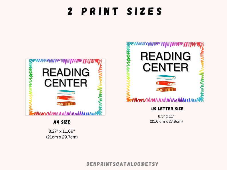 Complete Daycare Center Signs Printable, Childcare Signs for Preschool ...