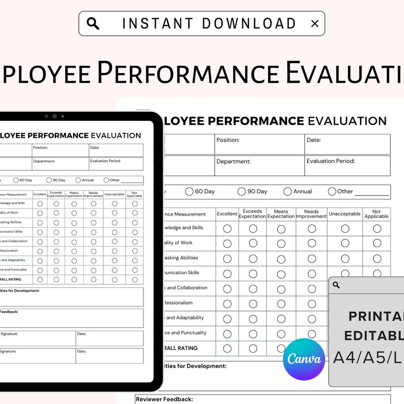 Employee Write up Form Canva - Etsy